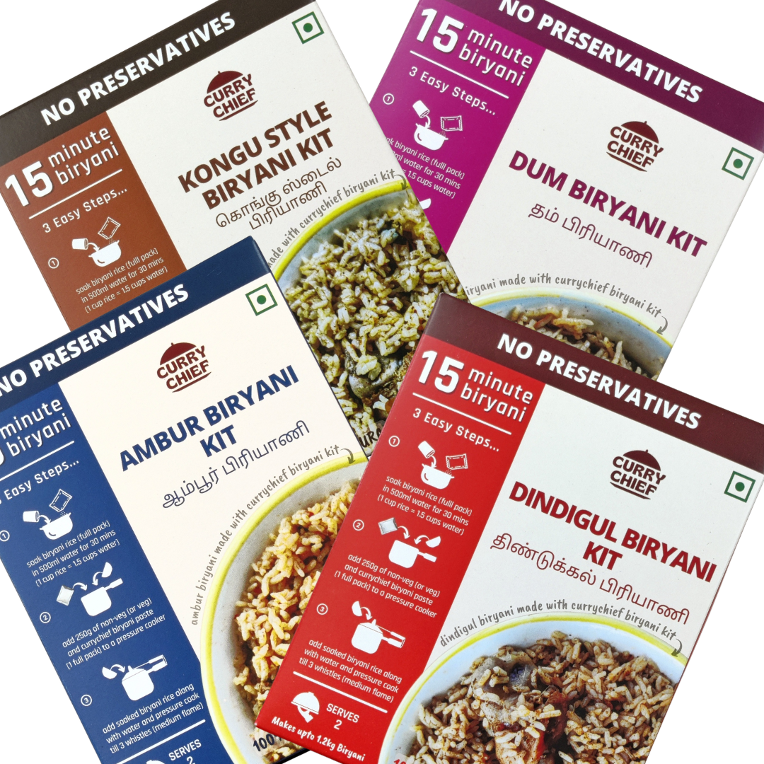 15 Min Biryani Kit – CurryChief