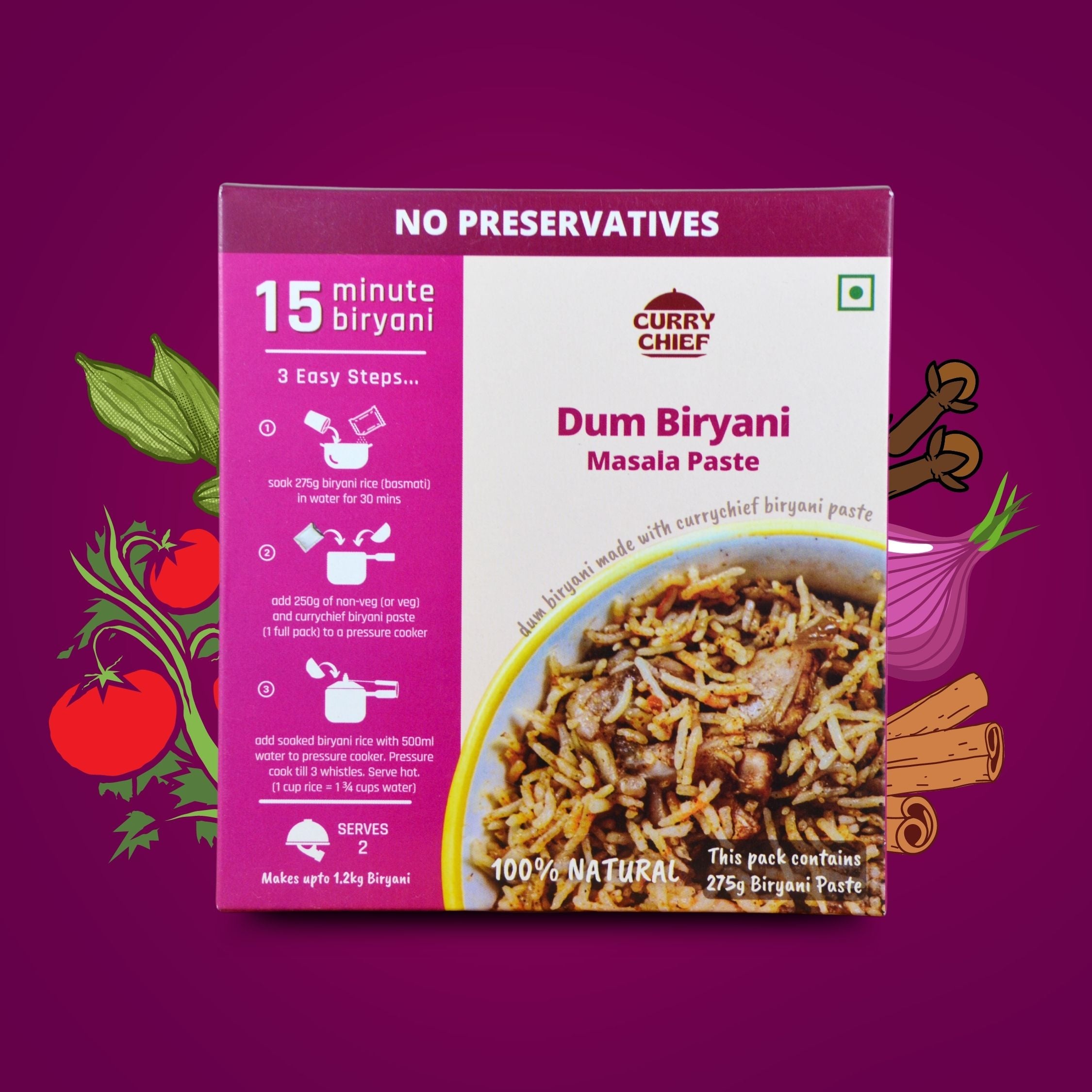 CurryChief 15 Min Biryani Kits