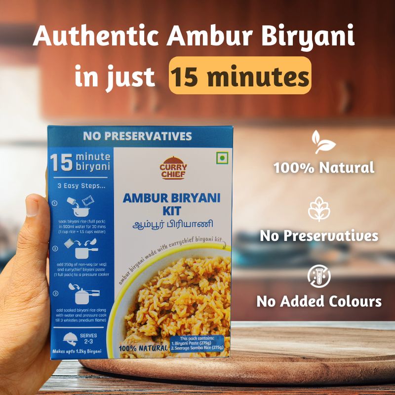 15 Minutes Biryani Kits – CurryChief