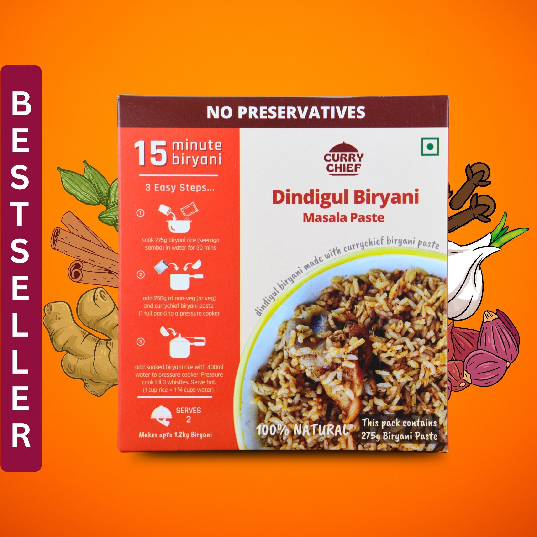 CurryChief 15 Min Biryani Kits