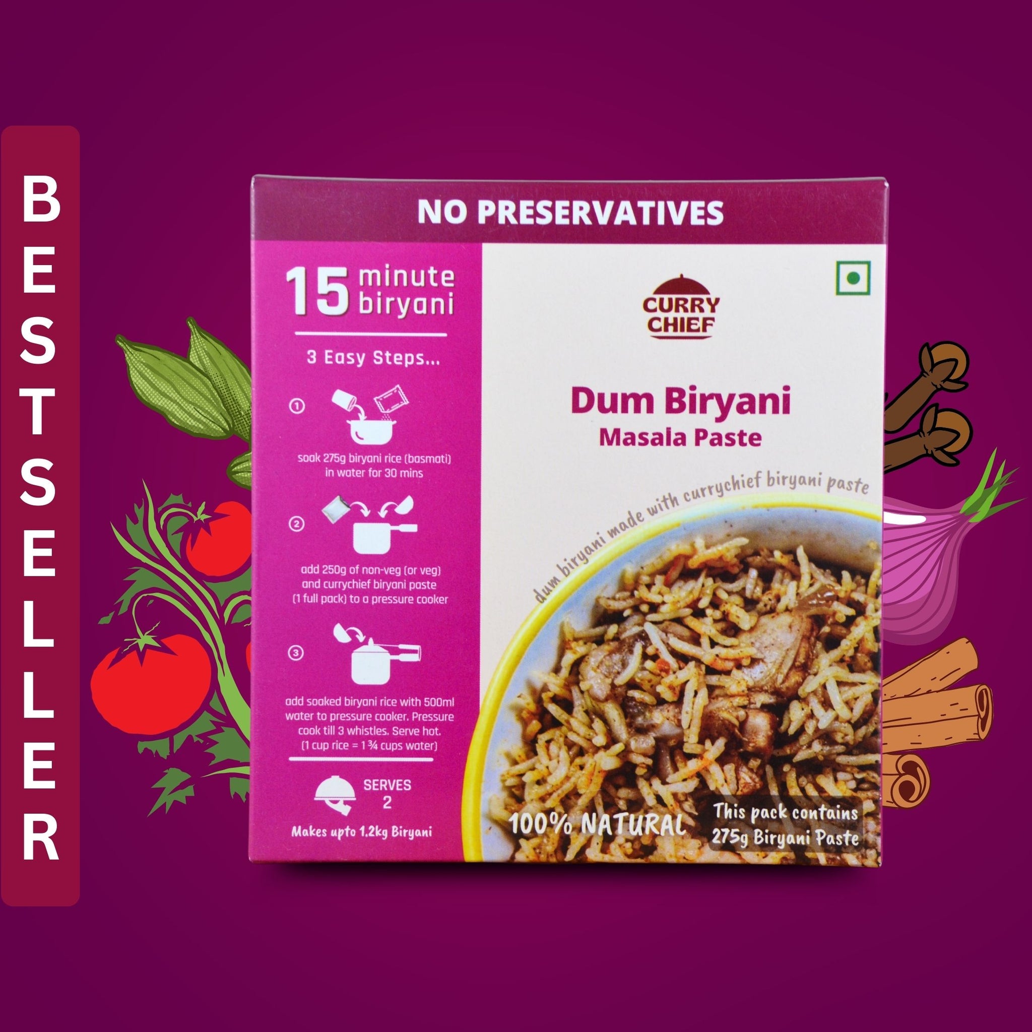 Dum Biryani Masala Paste – CurryChief