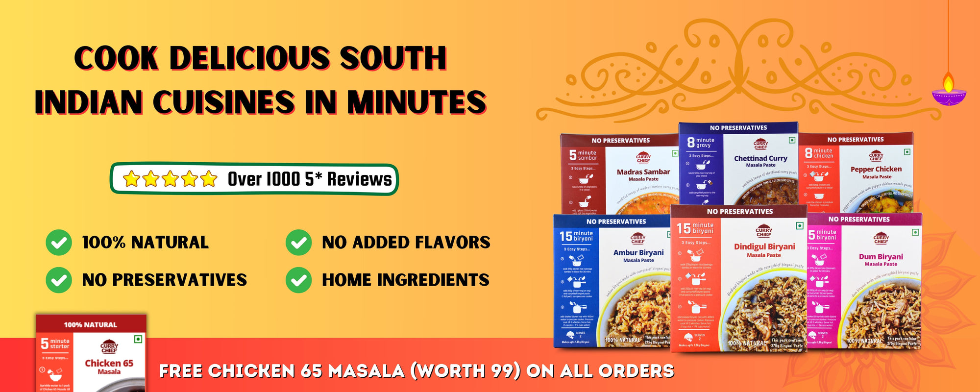 CurryChief - Cook your favourite regional cuisines in less than 15 min